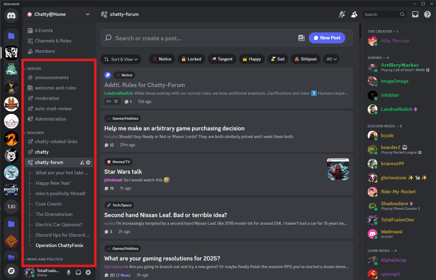 The Discord Interface | Chatty@Home Guide
