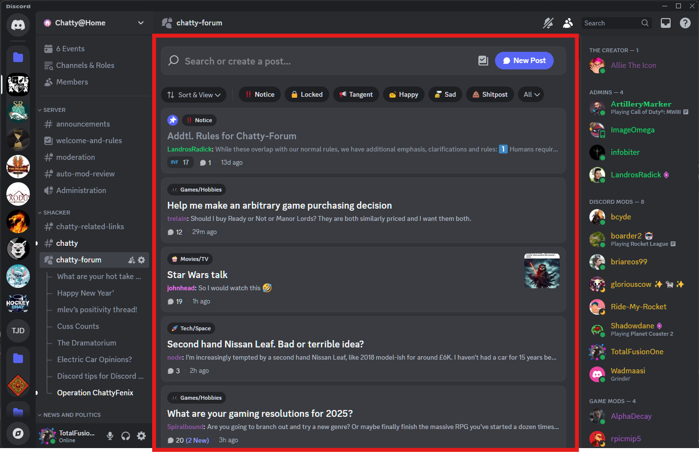 The Discord Interface | Chatty@Home Guide